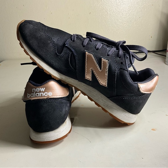 New Balance | Shoes | New Balance 52 Dark Blue And Rose Gold Sneakers ...